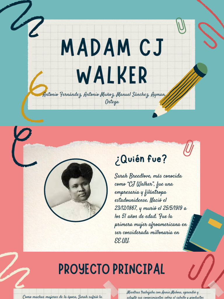 Madam CJ Walker-1 | PDF