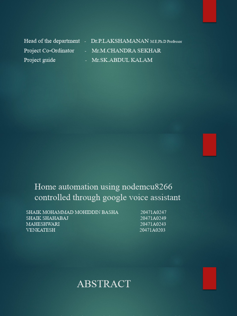 Automation Pdf Home Automation Internet Of Things