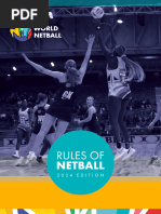 Inf - Netball Rule Book Manual 2020 | PDF | Referee | Team Sports
