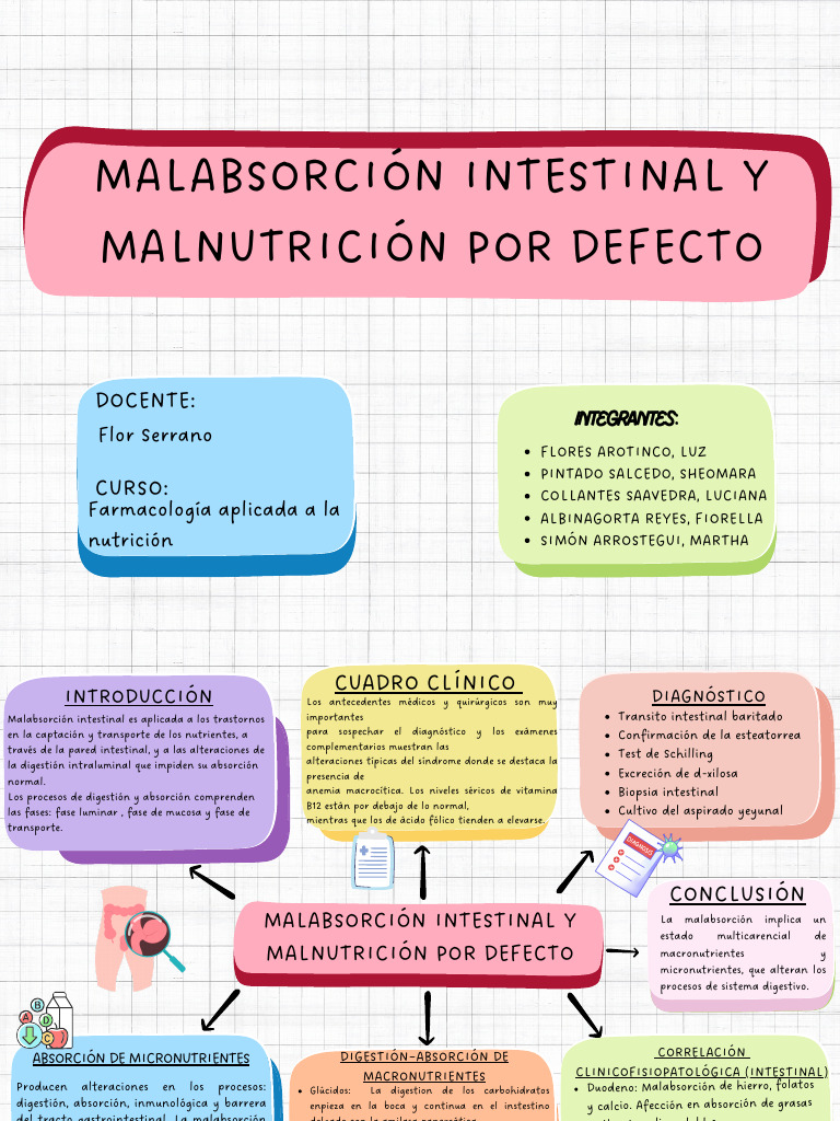 Malabsorción Intestinal y Malnutrición Por Defecto | PDF | Tracto ...