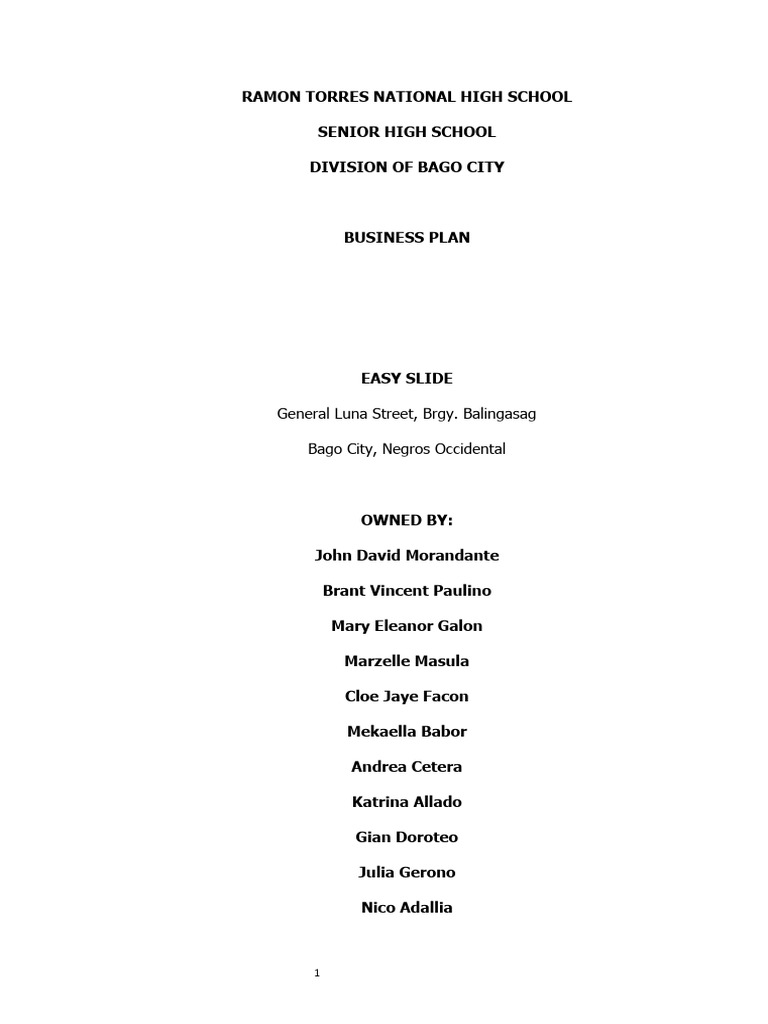 Business Plan Book | PDF | Entrepreneurship | Marketing