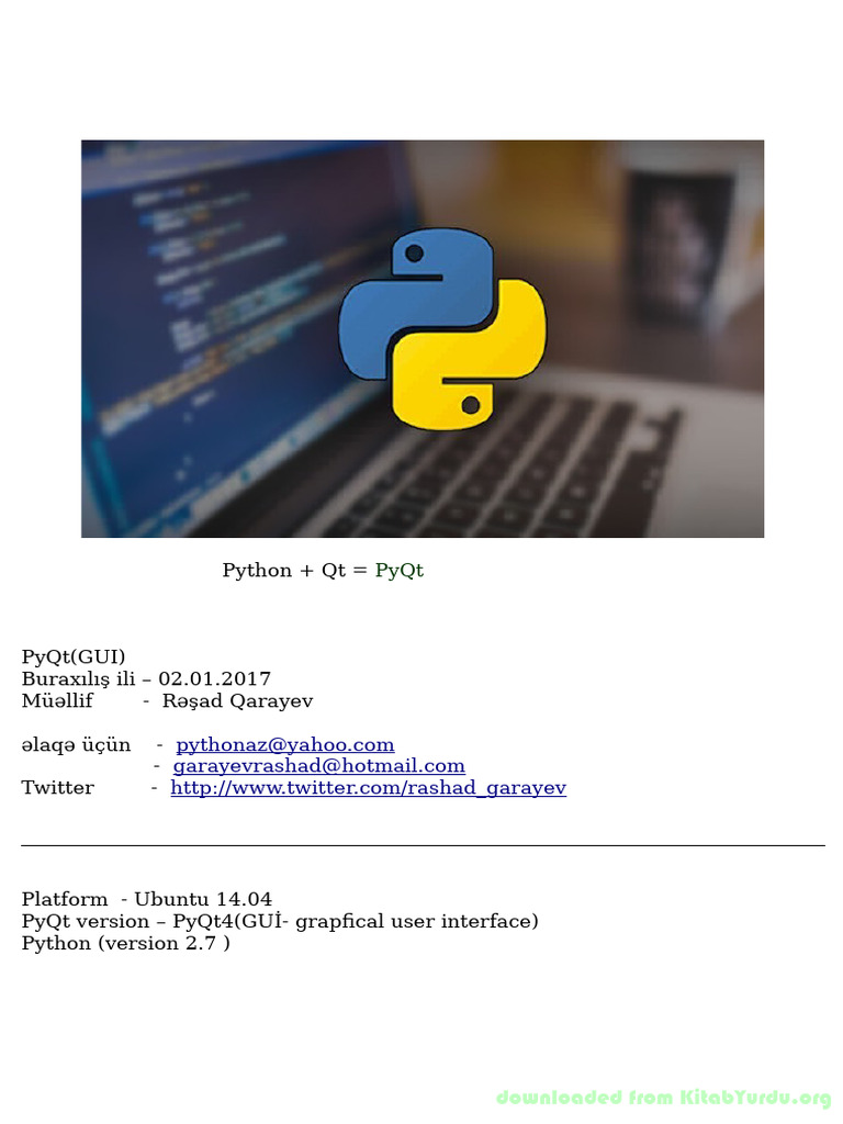 (Kitabyurdu - Az) Pyqt | PDF