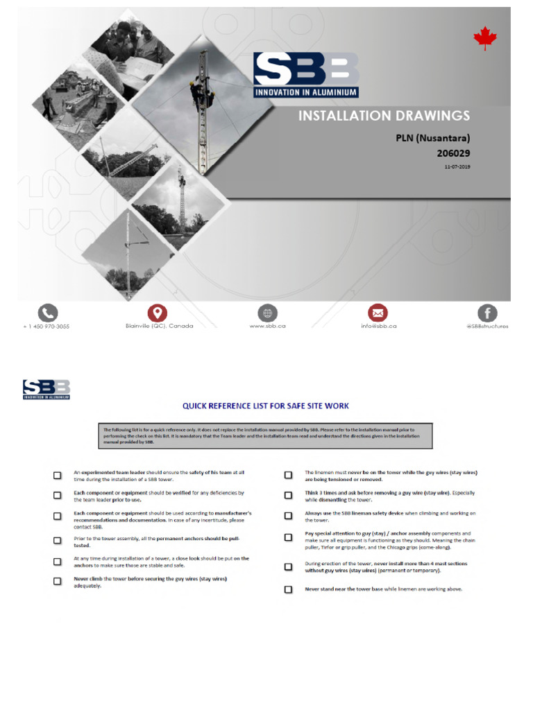 Final SBB Field Draw CC 150kv & 500kv (Pln-Nusantara) | PDF | Manufactured Goods