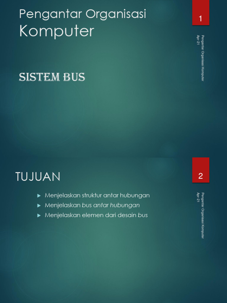 Materi7-Sistem Bus | PDF