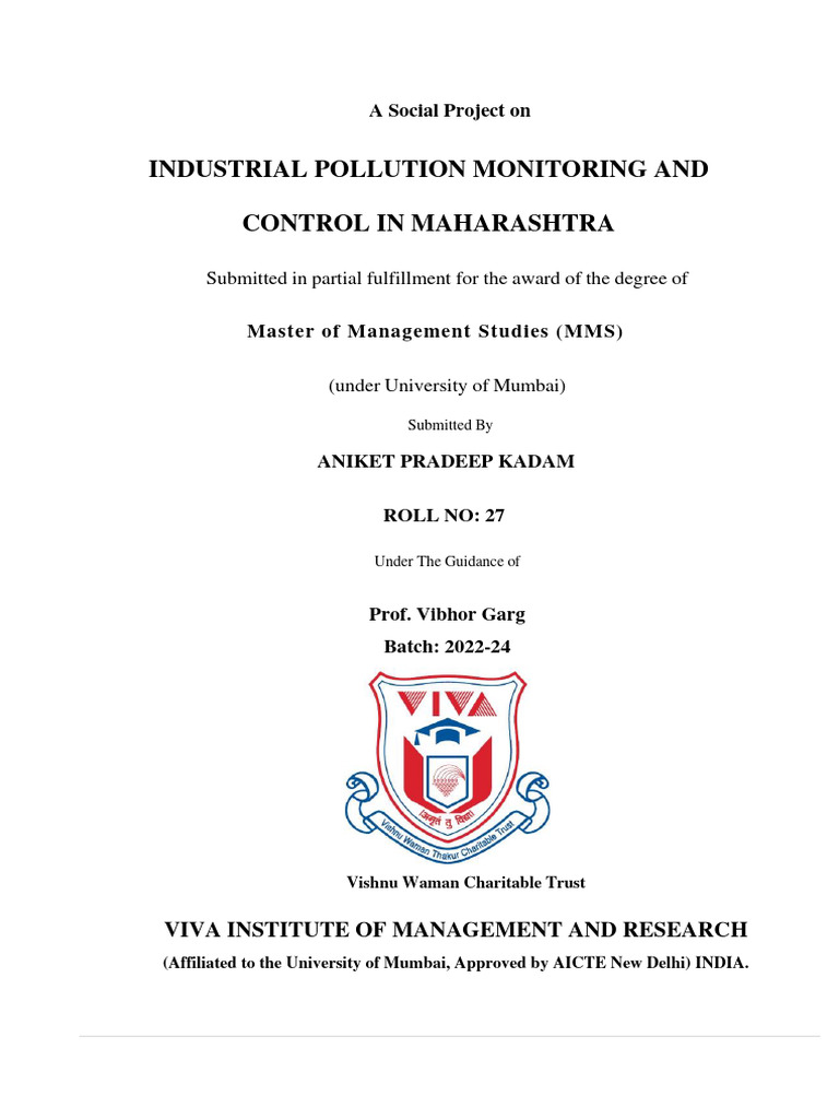 Aniket Final Social Project | PDF