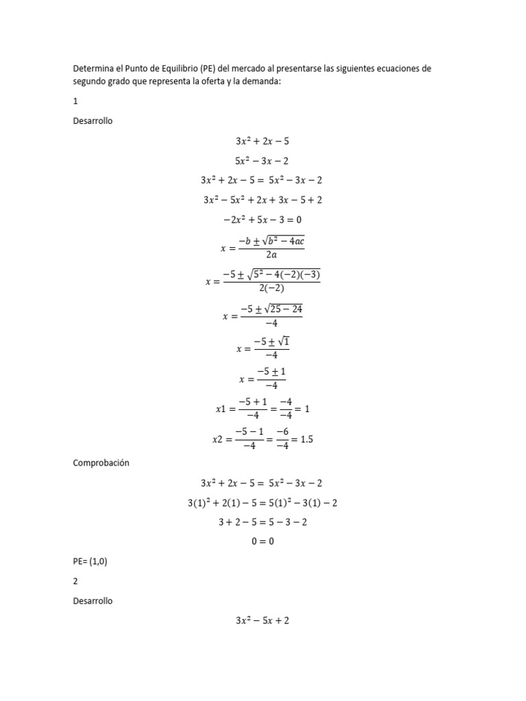 Ejercicios Mateee | PDF
