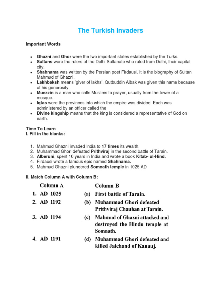 class 7 History | PDF