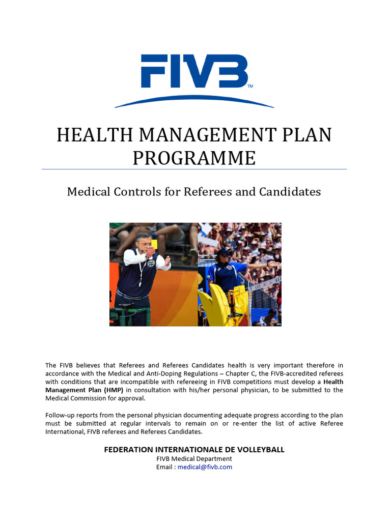 Health Management Plan Programme Guide | PDF | Body Mass Index | Health Sciences