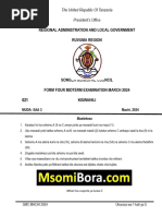 Ngoswe Penzi Kitovu Cha Uzembe Uhakiki | PDF