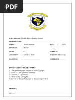 Worksheet 4 Numeric and Geometric Patterns Grade 8 Maths | PDF ...