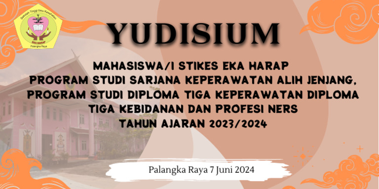 Contoh Spanduk Yudisium STIKES 2024 | PDF