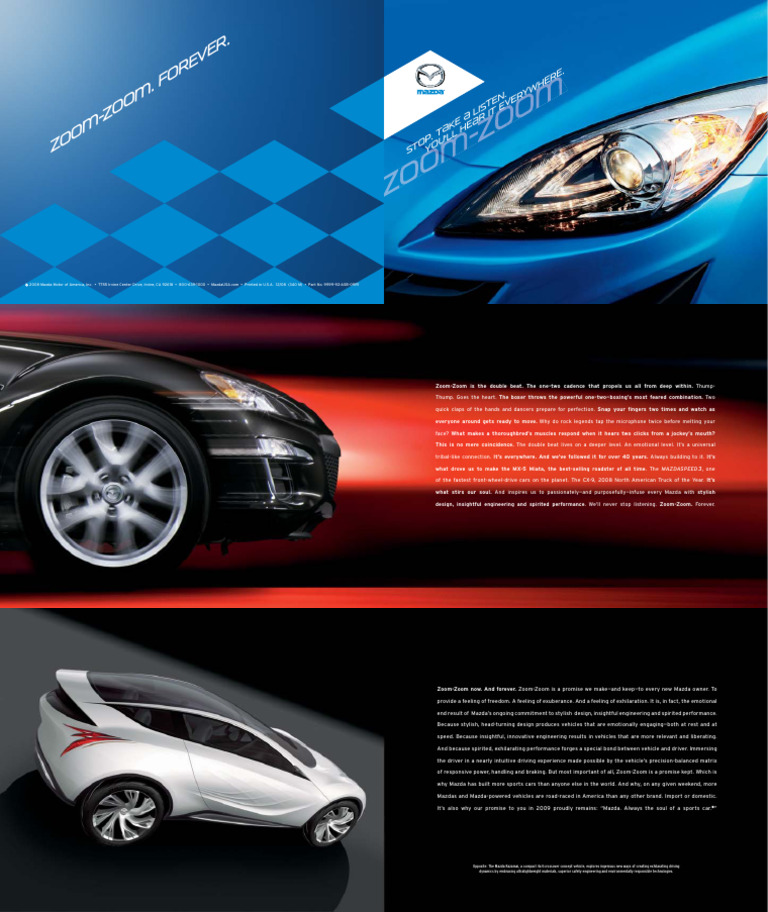 Commercial Broch - Mazda - US Full Line - 2009 | PDF | Anti Lock ...