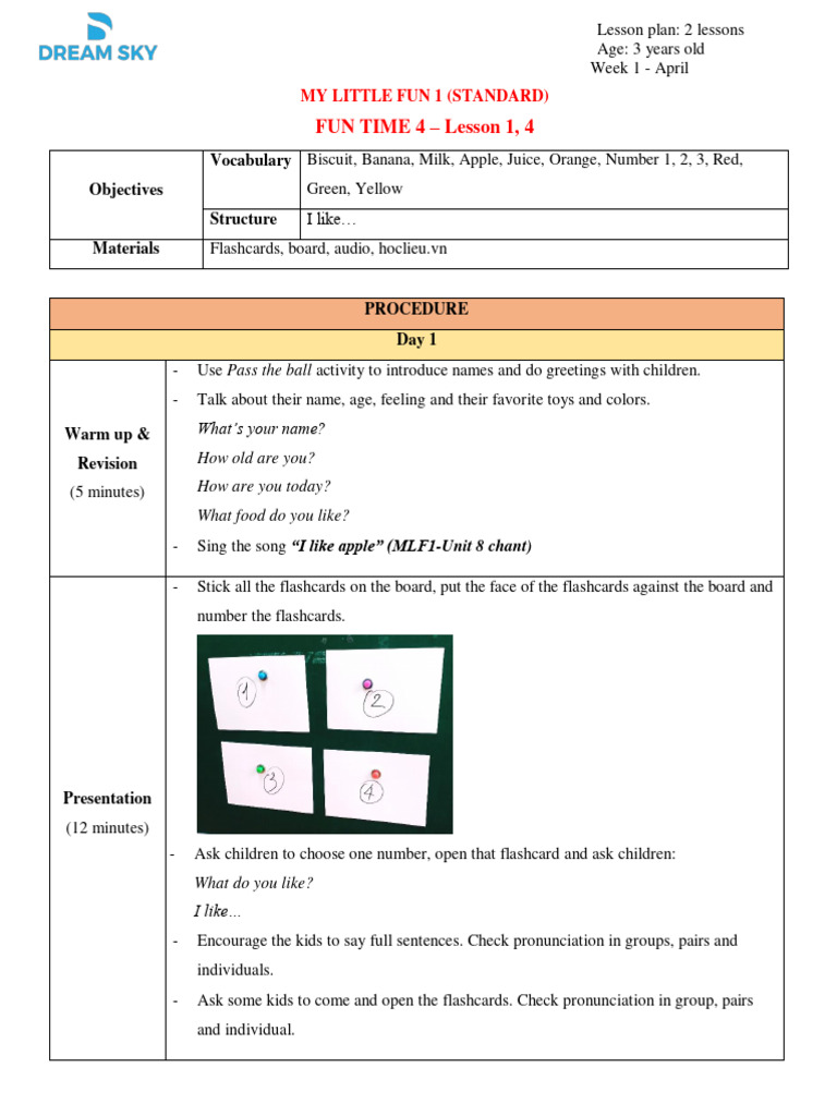 LP - Standard - 3y - Funtime 4 - L1,4 | PDF