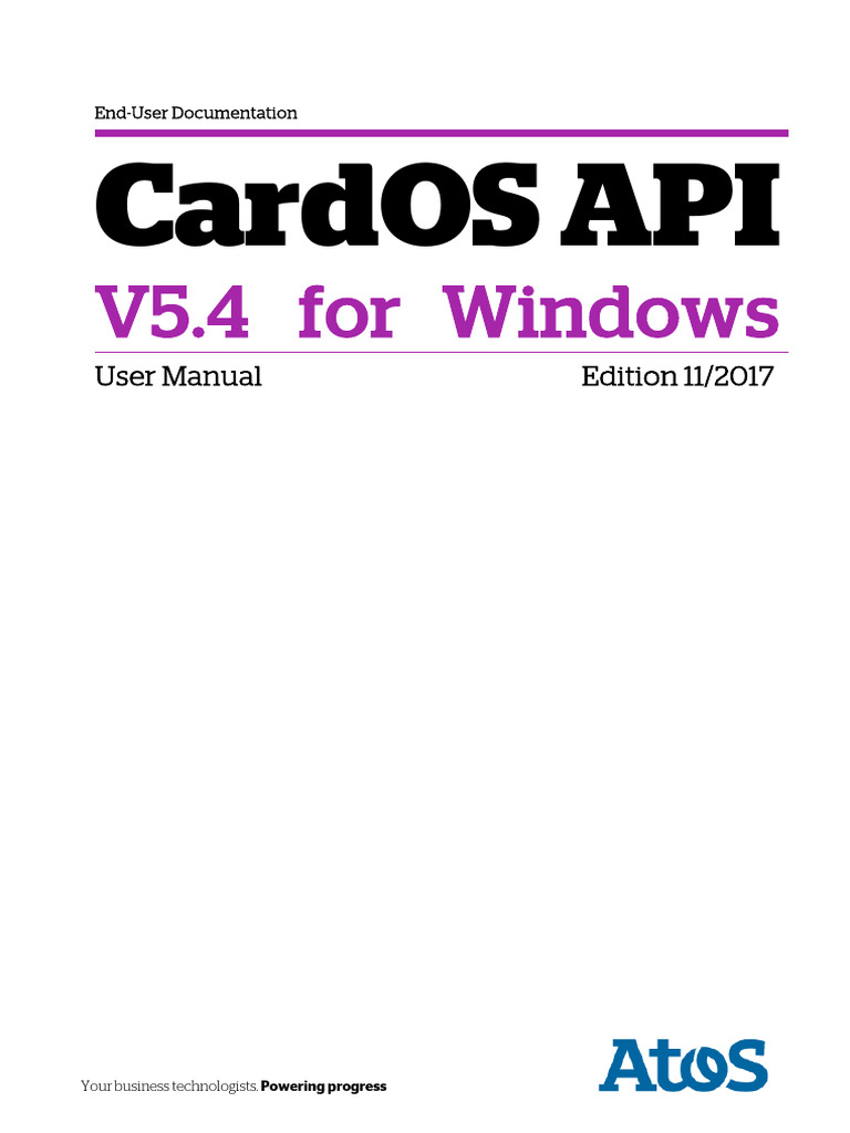 CardOS API - User Manual | PDF | Public Key Certificate | Personal ... CardOS API - User Manual | PDF | Public Key Certificate | Personal ...