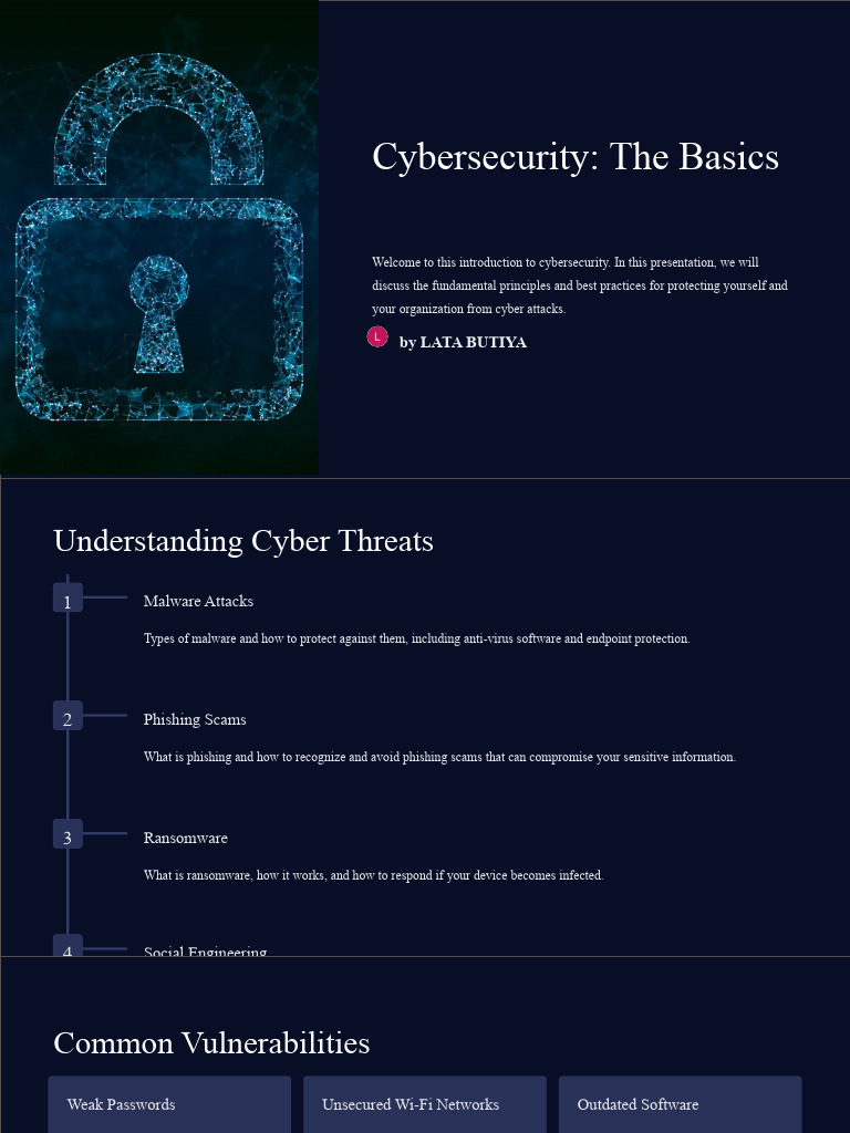 Cybersecurity The Basics | PDF | Security | Computer Security