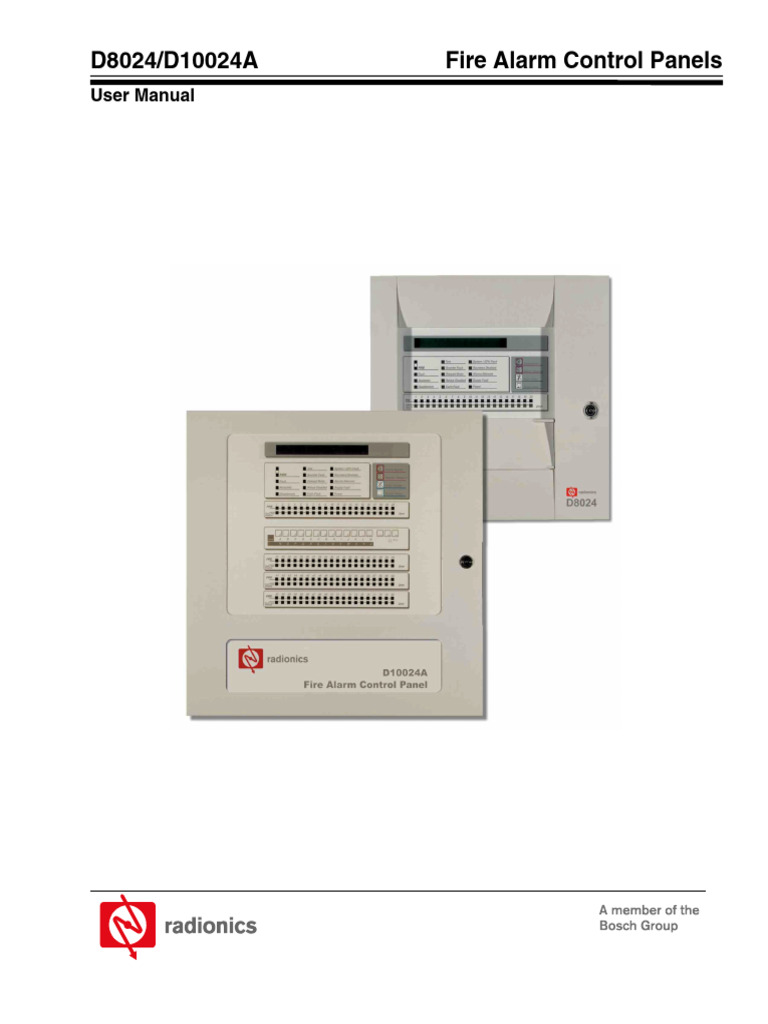 Radionics Fire D 8024 D 10024A | PDF | Electromagnetic Interference ...