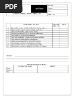 Emergency Light Checklist | PDF