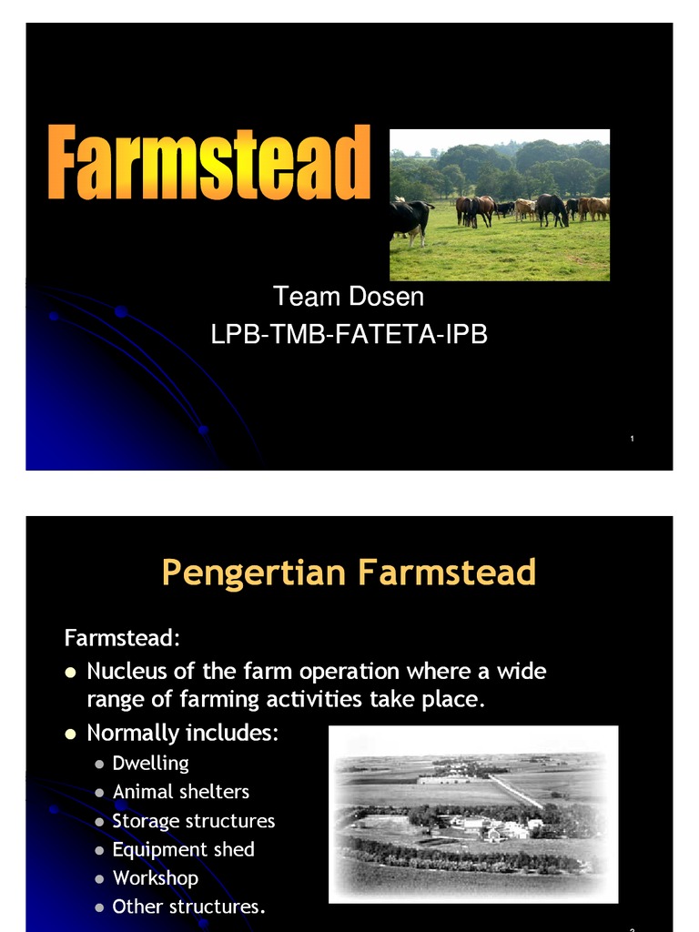 Farmstead Planning Essentials Guide | PDF | Drainage | Agriculture