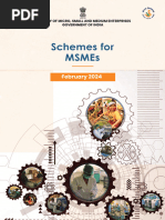 MSME Schemes Overview 2025-26 | PDF | Business | Economies
