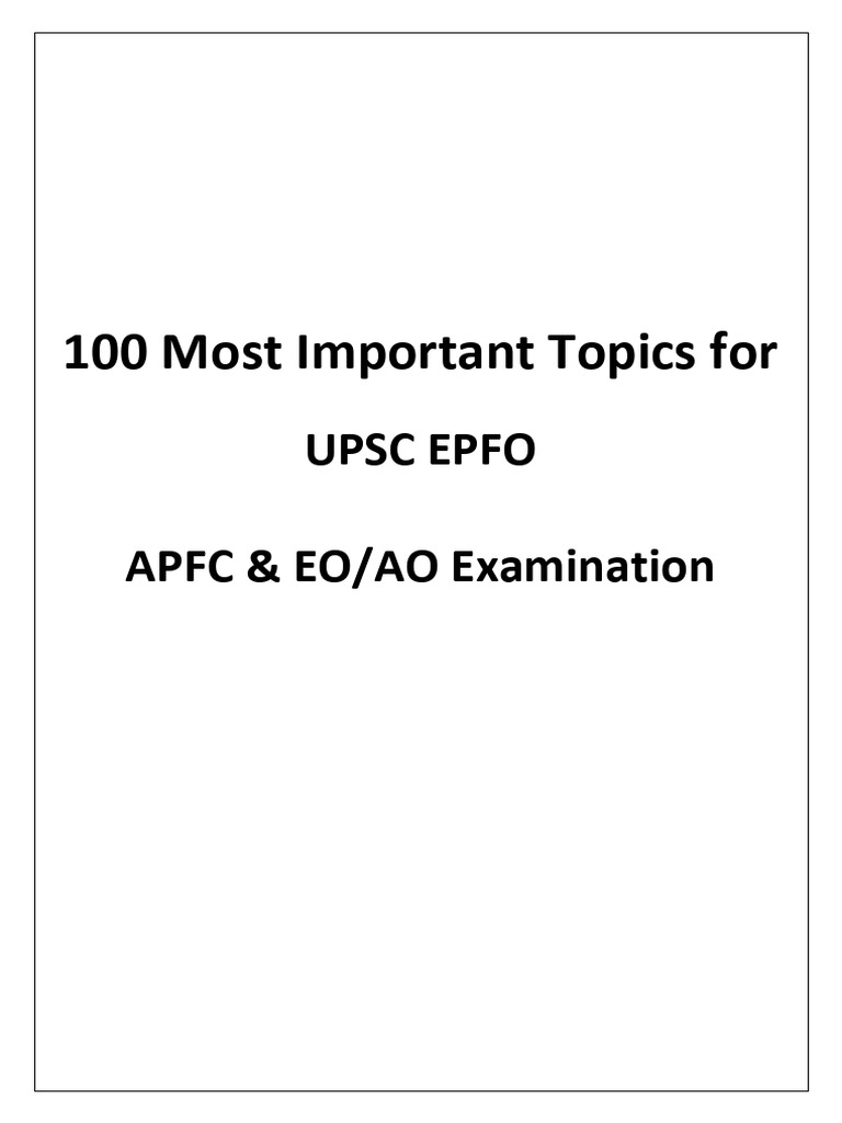 100 Most Important Topics Lyst4829 | PDF | Employment | Globalization