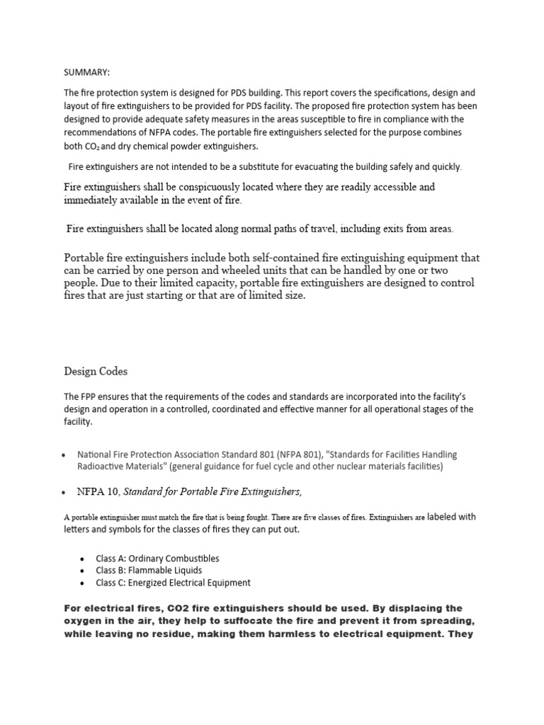 Fire Protection For Pds | PDF | Firefighting | Fires