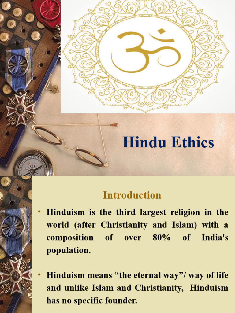 Hindu Ethics-Lecture Notes | PDF | Devi | Ātman (Hinduism)