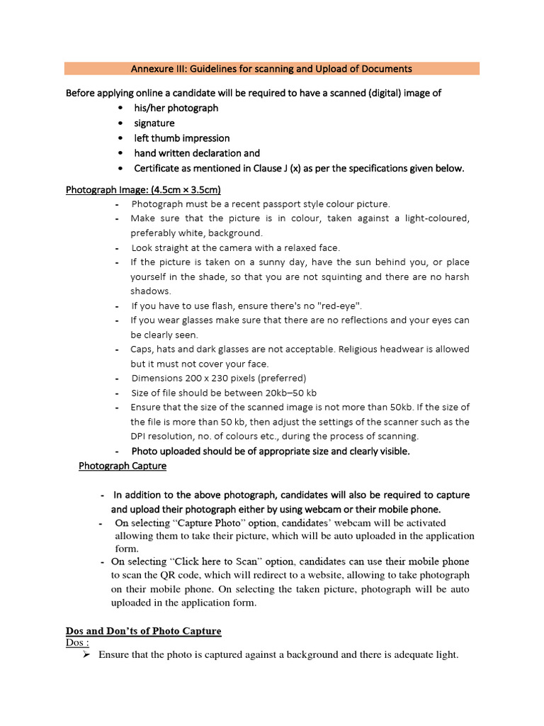 Photo Upload Guide | PDF | Image Scanner | Pixel