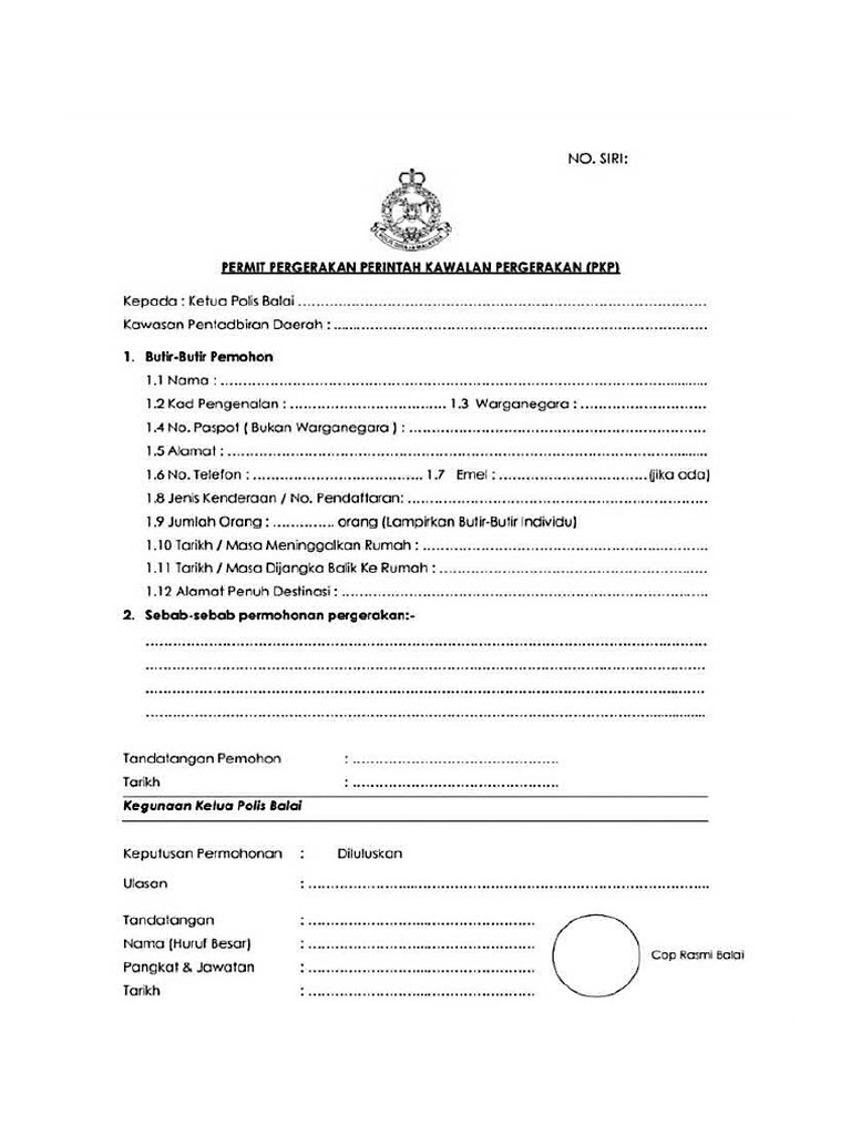 Permit PKP | PDF