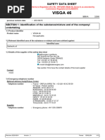 MB175 Markem Imaje MSDS | PDF | Toxicity | Dangerous Goods