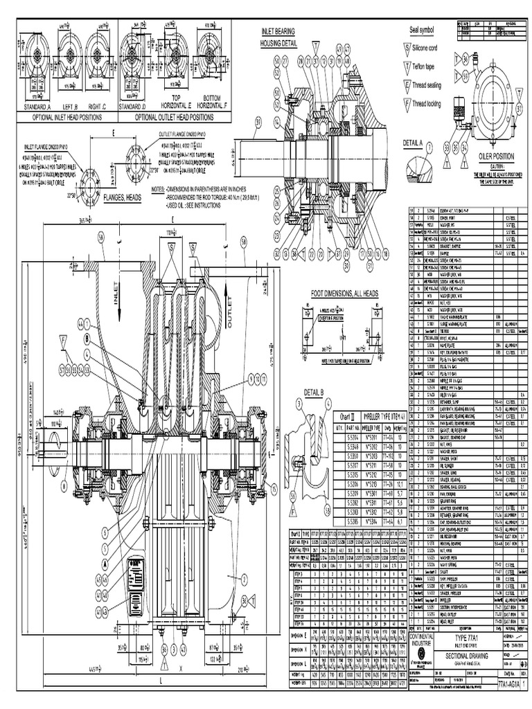 OU500889327 R0 Main Dimension Drawing | PDF