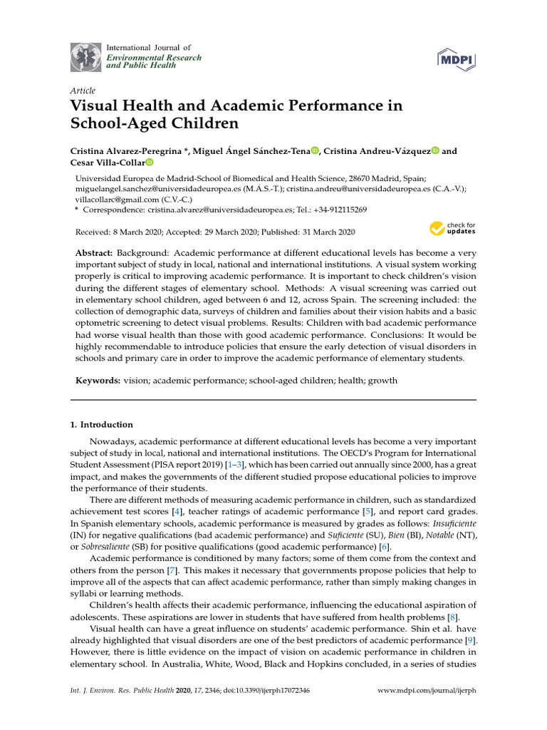 School Academic | PDF | Optometry