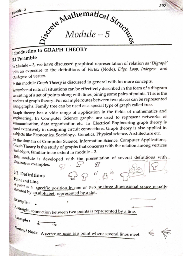 Graph Theory - Module 1 | PDF