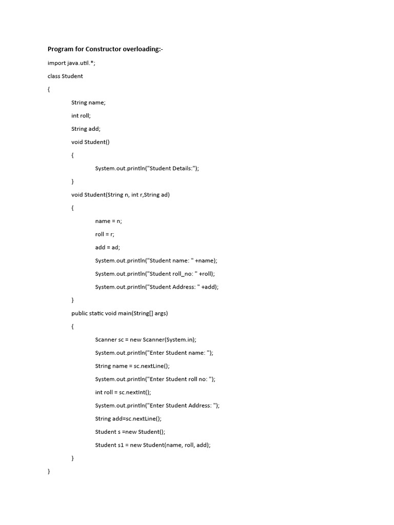 JAVA7 | PDF | Parameter (Computer Programming) | Integer (Computer Science)