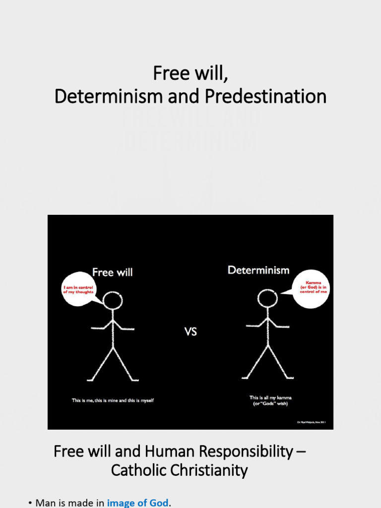 1.4 Free Will, Determinism and Predestination | PDF | Free Will ...