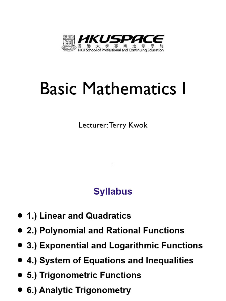 Lecture 3 Exponential and Logarithmic Functions | PDF | Function ... Lecture 3 Exponential and Logarithmic Functions | PDF | Function ...