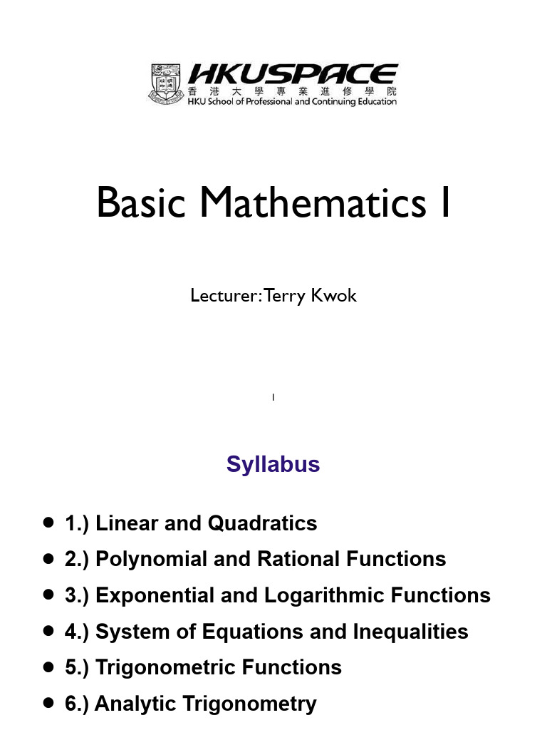 Lecture 2 Polynomial and Rational Functions 2022 Student | PDF | Numbers | Polynomial