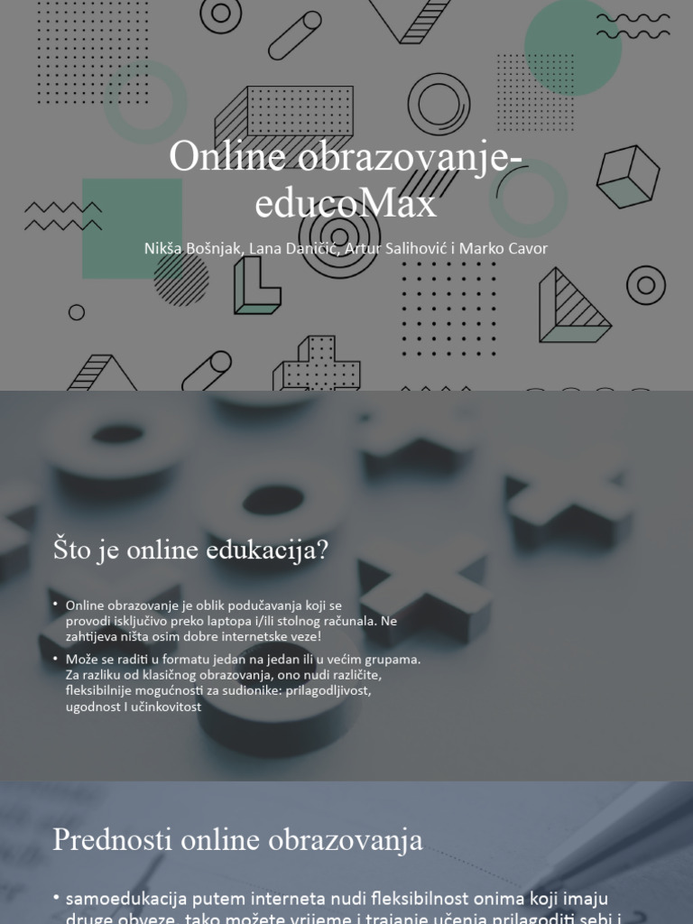 Online Edukacija | PDF