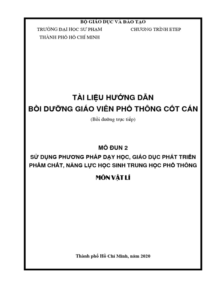 TL.module 2 Vatli THPT | PDF