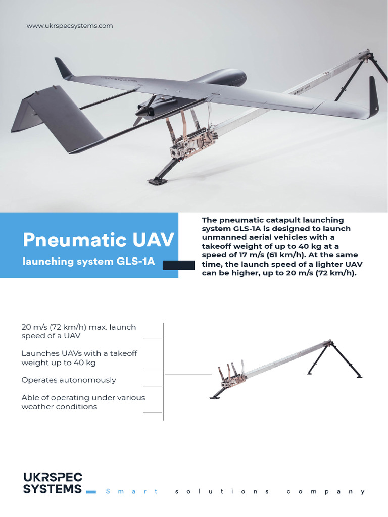 Pneumatic Catapult System for UAVs | PDF | Unmanned Aerial Vehicle ...