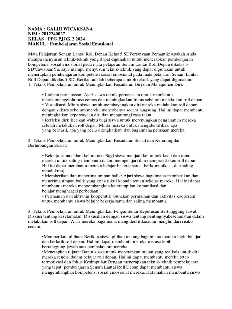 T1-5a Demonstrasi Kontekstual | PDF