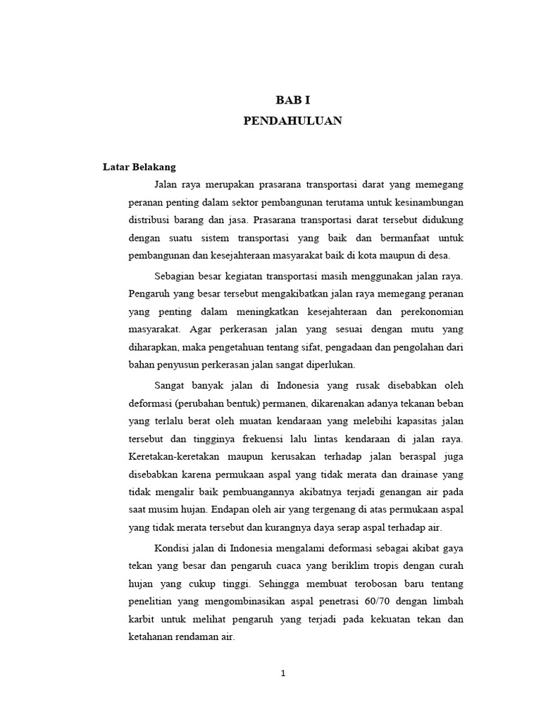 Pemanfaatan Limbah Karbit dalam Aspal | PDF