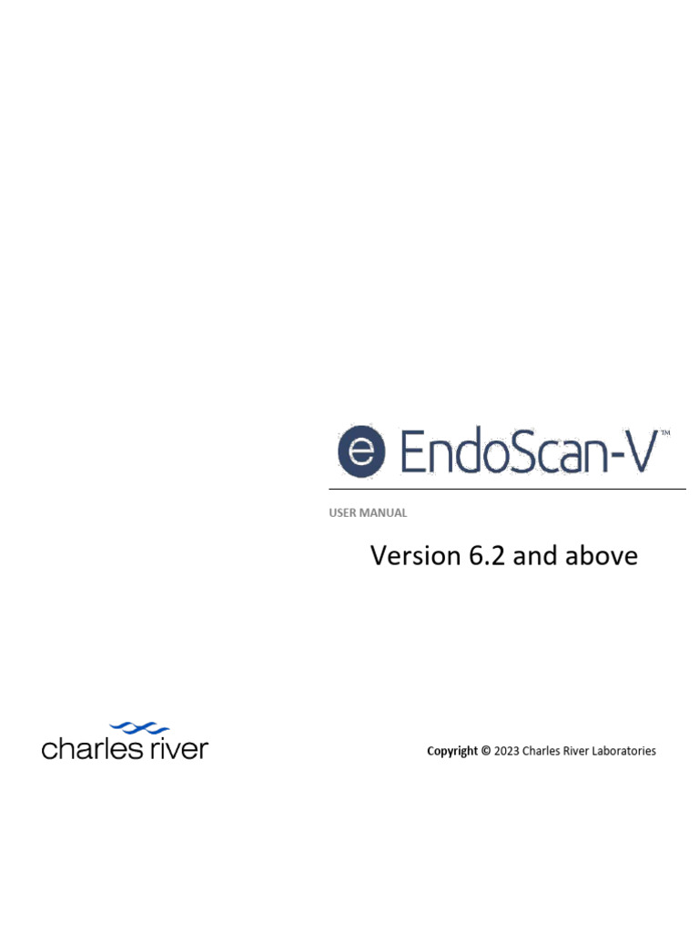 EndoScan-V User Manual | PDF | Microsoft Windows | Operating System