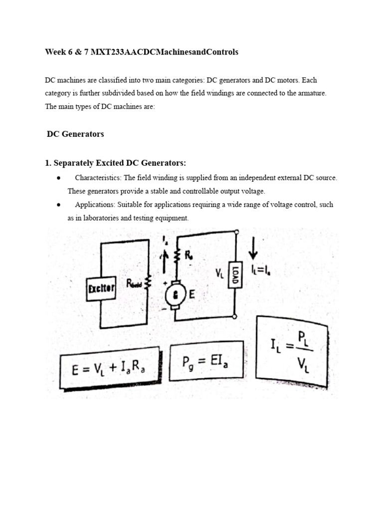 ACDC Machines and Controls | PDF | Electric Motor | Direct Current