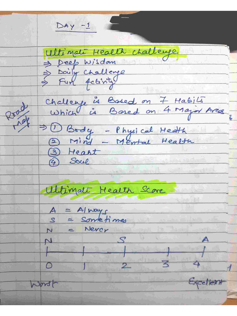 Satvic Day 1 Notes Pdf