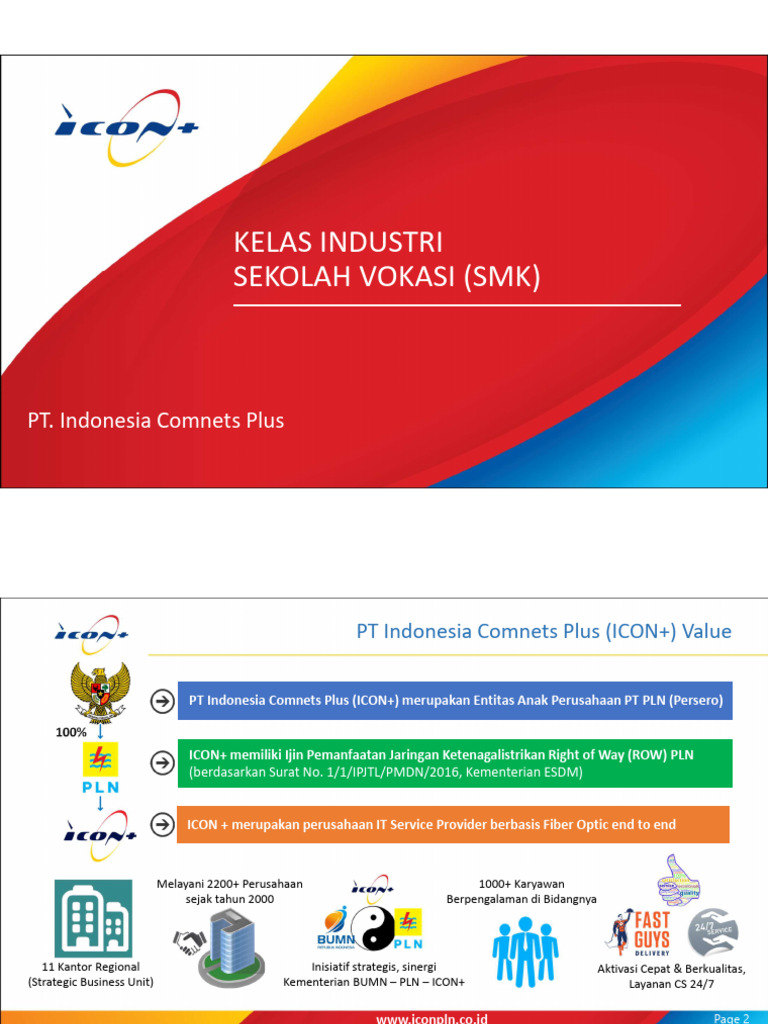 Kelas Industri Fiber Optik ICON+ | PDF
