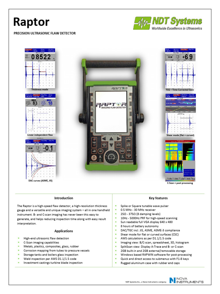 Raptor Literature | PDF | Image Scanner | Image Editing