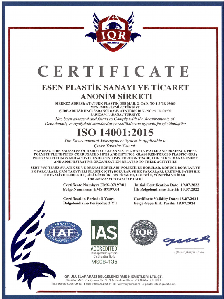 Iso 14001 | PDF