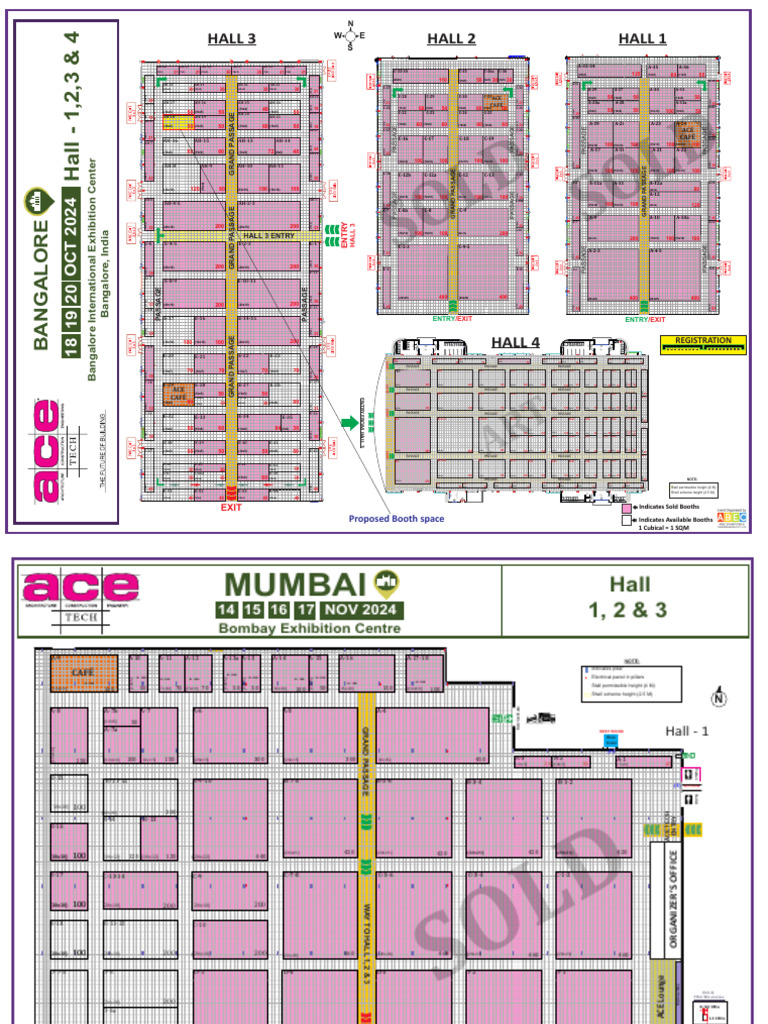 Floorplan ACETECH 2024-25 - Proposed Loc | PDF