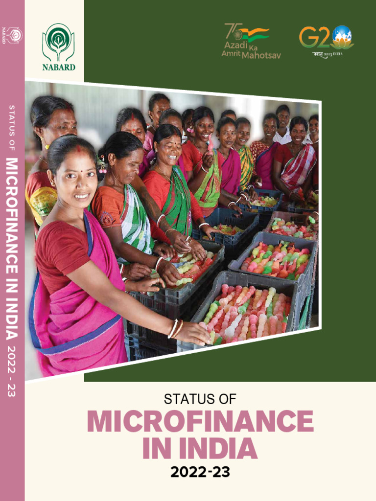 Status of Microfinance in India 2022 23 | PDF | Microfinance | Economies