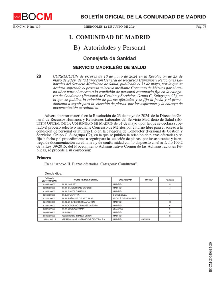 BOCM 20240612 20 Conductor | PDF